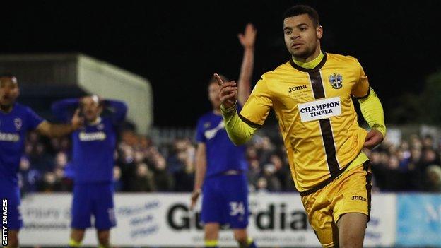 Maxime Biamou: Coventry City sign Sutton United striker for undisclosed ...