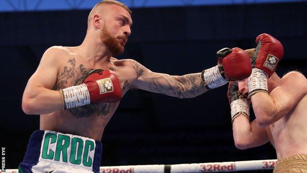 Lewis Crocker: Belfast fighter to face Louis Greene for European title ...
