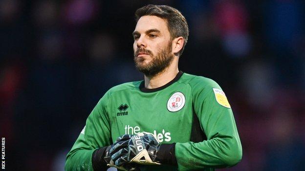 Glenn Morris: Crawley Town agree new deal with veteran goalkeeper - BBC ...