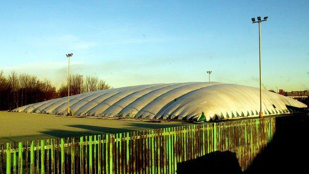 Celtic to redevelop Barrowfield training ground - BBC Sport