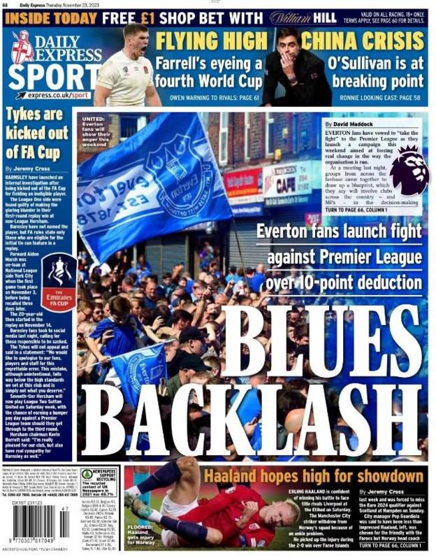 Thursday's back pages - BBC Sport