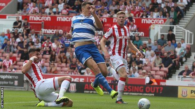 Stoke City 1-2 QPR: Jordan Hugill on target to give Mark Warburton ...