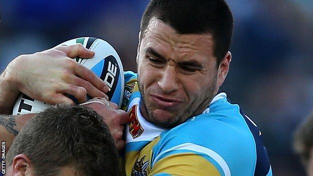 Lachlan Burr: Leigh Centurions sign Bradford Bulls forward - BBC Sport