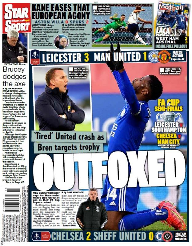 Monday's papers - BBC Sport