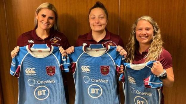 Wales wing Carys Williams-Morris 'so grateful' for RAF support - BBC Sport