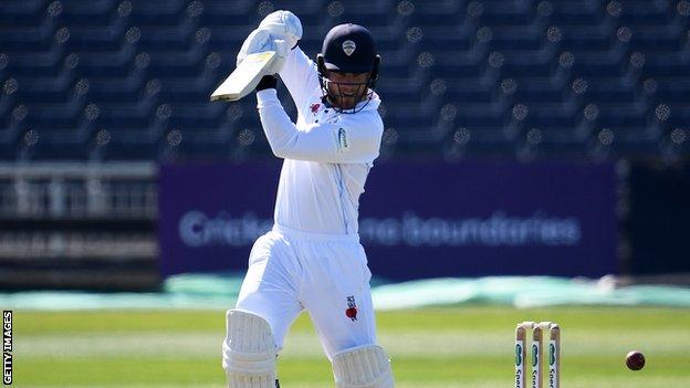 County Championship: Reece ton boosts Derbyshire v Glamorgan - BBC Sport