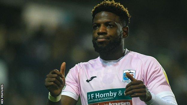 Offrande Zanzala: Barrow release striker from contract by mutual ...