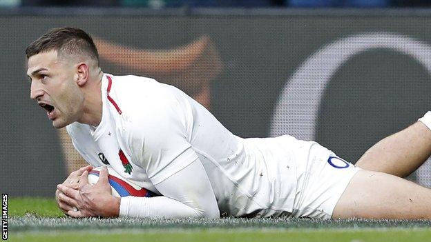 England 44-8 France: Jonny May hat-trick inspires emphatic Six Nations ...