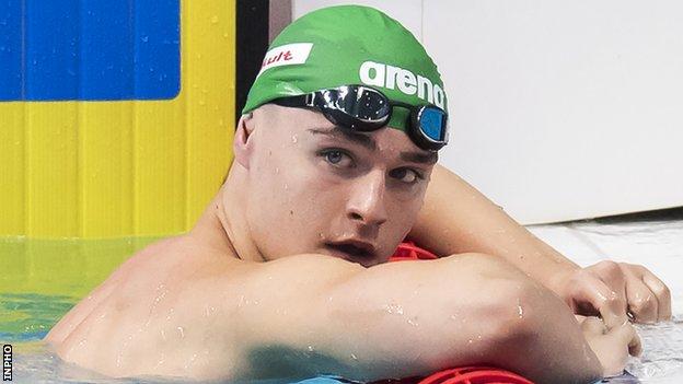 Conor Ferguson second fastest qualifier at World Juniors - BBC Sport