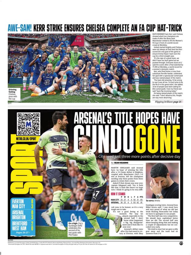 Monday's newspapers - BBC Sport