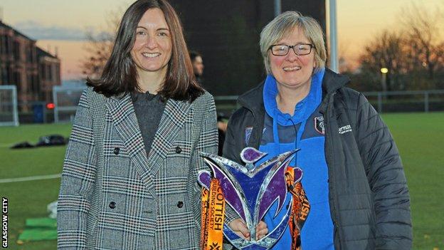 Glasgow City: Laura Montgomery becomes champions' first full-time chief ...