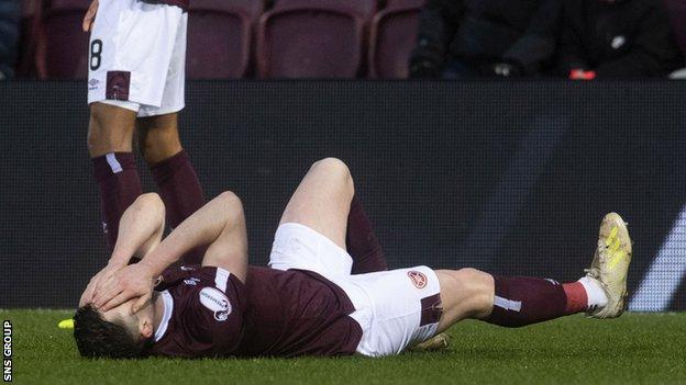 John Souttar: Hearts defender suffers 'relapse' of Achilles injury ...