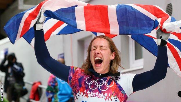 Lizzy Yarnold: Olympic champion returns to skeleton action in World Cup ...