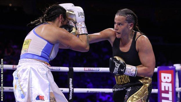 Chantelle Cameron v Victoria Bustos: Briton retains unified light ...