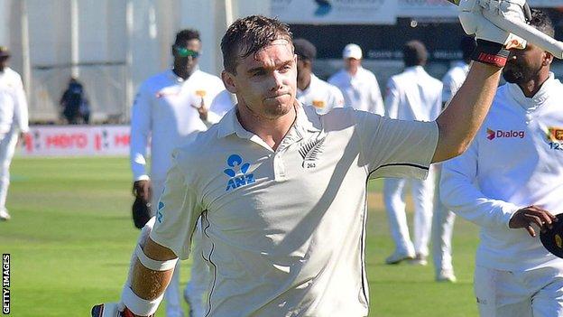 New Zealand v Sri Lanka: Tom Latham carries bat for 264 as hosts ...