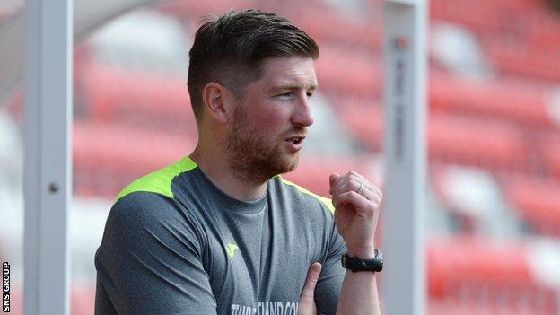 Mark Wilson: Airdrieonians part with head coach by mutual consent - BBC ...