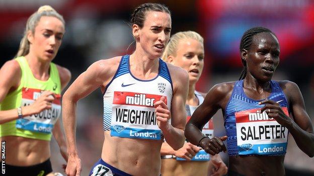 Fast 5K: Laura Weightman sets sights on Paula Radcliffe record - BBC Sport