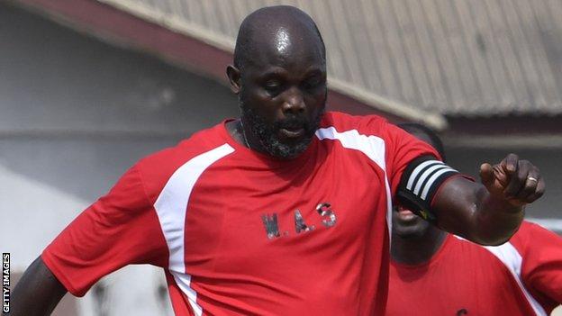 Weah scores a goal as festivities continue ahead of his inauguration ...