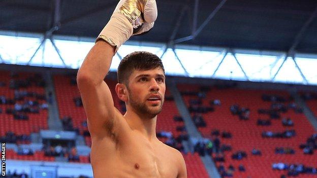 Joe Cordina: Welsh boxer to face Sean Dodd for Commonwealth title - BBC ...