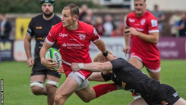 Jersey Reds boss Harvey Biljon unhappy after 17-17 Ampthill draw - BBC ...