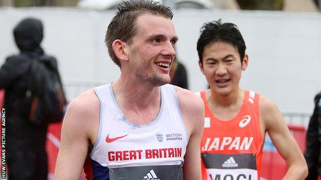 Dewi Griffiths: Welsh runner ready for Edinburgh challenge - BBC Sport