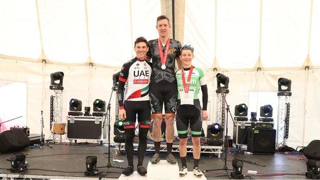 Cyclefest 2018: Elliot Baxter completes hat-trick of titles - BBC Sport