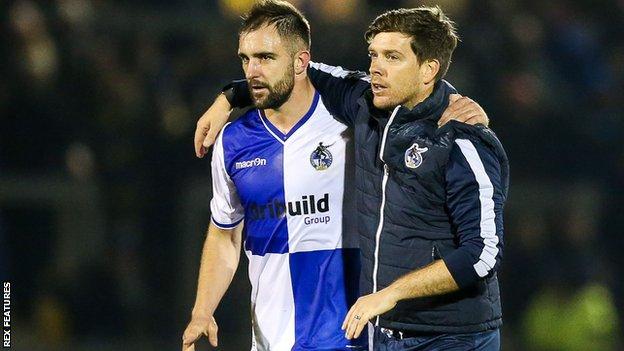 Peter Hartley: Bristol Rovers defender out for up to three months - BBC ...