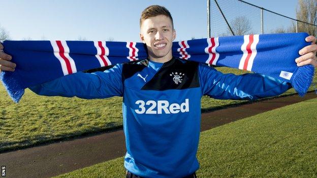 Greg Docherty: 'Hard work starts now' for new Rangers midfielder - BBC ...