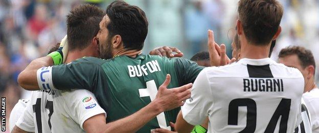 Gianluigi Buffon: Juventus career ends with win over Verona - BBC Sport