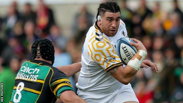 Jeff Toomaga-Allen: Wasps prop banned for three matches for striking ...