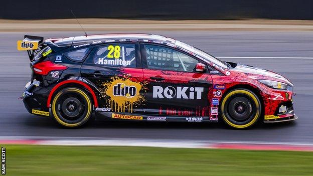 British Touring Car Championship: Nic Hamilton on overcoming Cerebral ...