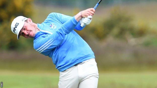 Fifer Connor Syme clinches Open spot at Gailes Links - BBC Sport