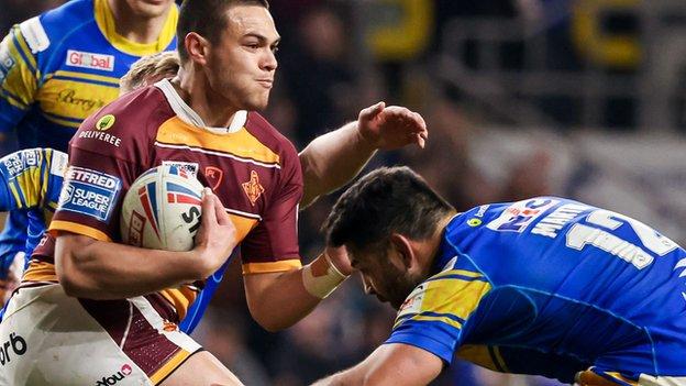 Super League: Leeds Rhinos 20-20 Huddersfield Giants - BBC Sport
