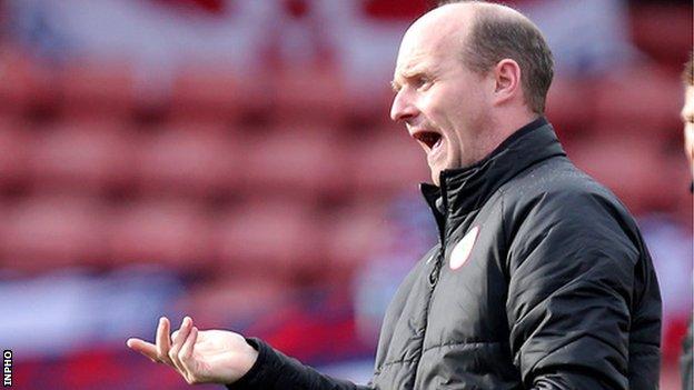 Barry Gray: Cliftonville board back under pressure manager to continue ...