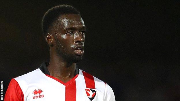 Mohamed Eisa: Cheltenham Town turn down offer from unnamed club for striker - BBC Sport