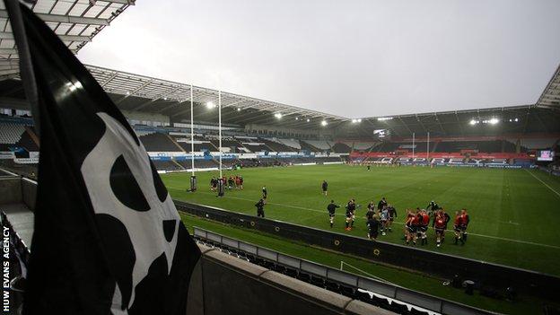 Swansea City and Ospreys stadium renamed Swansea.com Stadium in new ...