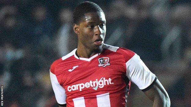Cheick Diabate: Exeter City defender relishing first-team chances - BBC ...