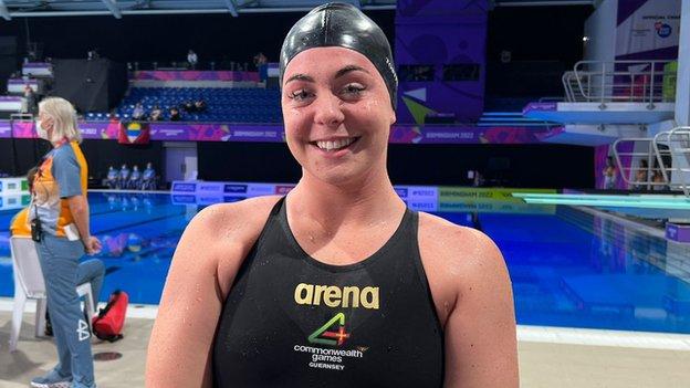 Commonwealth Games: Guernsey swimmer Tatiana Tostevin makes semi-finals ...