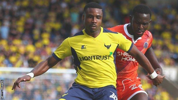 Jonathan Obika joins St Mirren after Oxford United exit - BBC Sport