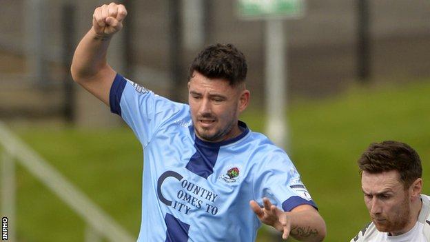 Irish Premiership: Ballymena United sign Institute striker Joe McCready ...