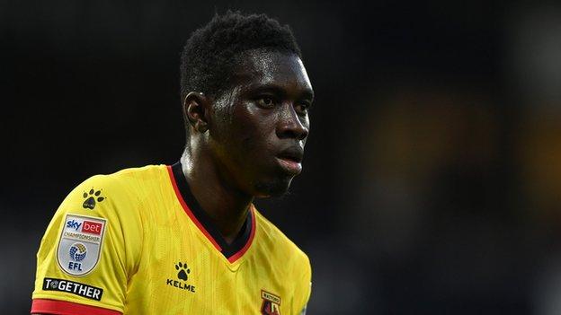Aston Villa move for Watford forward Ismaila Sarr falls through - BBC Sport