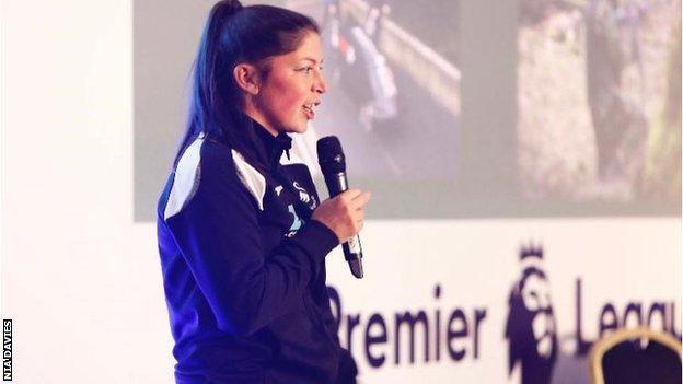 Nia Davies: FAW Trust's ex-Swansea City coach says gender should not ...
