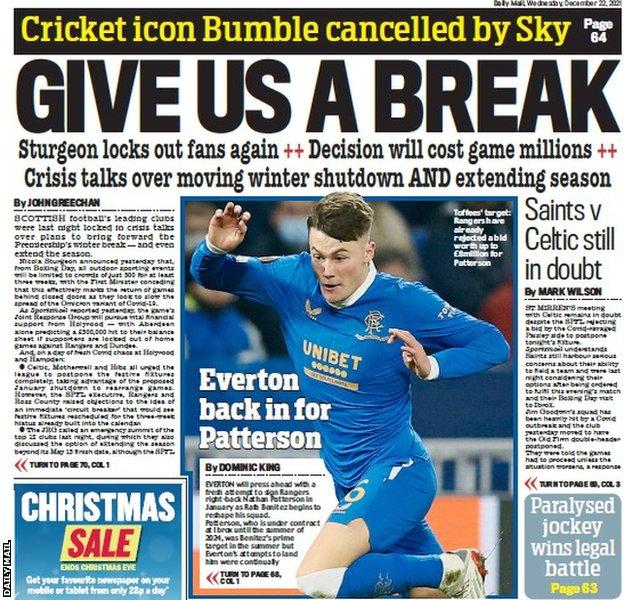 Scottish Gossip: Patterson, Rangers, Everton, Celtic, Jota, Aberdeen ...