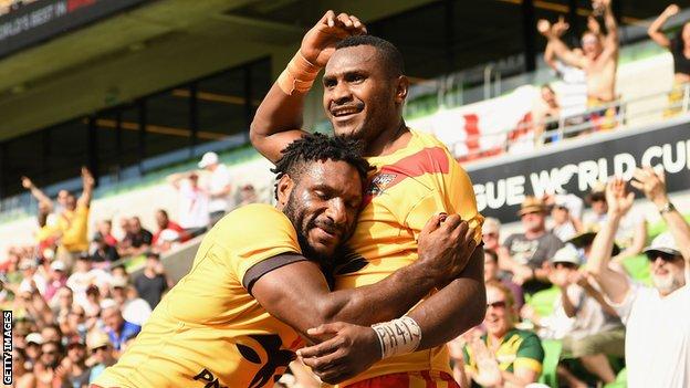 Kato Ottio: Widnes Vikings & Papua New Guinea centre, 23, dies - BBC Sport