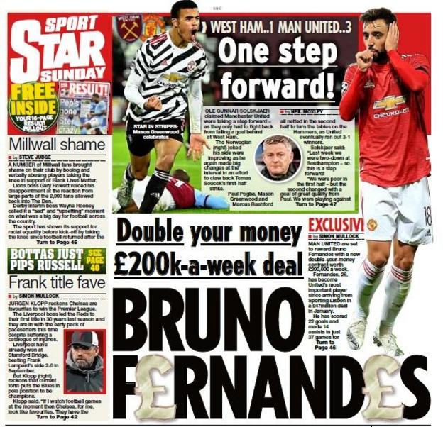 Sunday's back pages - BBC Sport