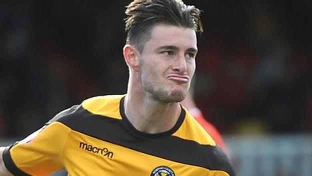 Andrew Hughes: Defender set for Newport County bench duty - BBC Sport