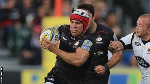 Hooker Schalk Brits returns for Saracens against Scarlets - BBC Sport