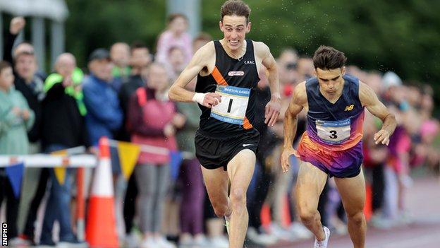 Nick Griggs: Tyrone 17-year-old clocks his fastest outdoor mile as he ...