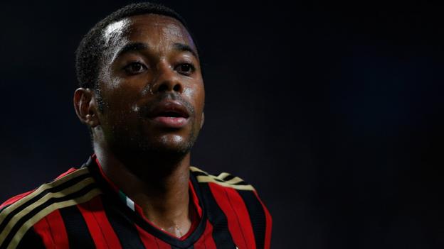 Robinho: Brazil striker given prison sentence for 2013 rape - BBC Sport