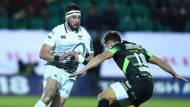 Scott Baldwin: Wales hooker rejoins home region Ospreys - BBC Sport